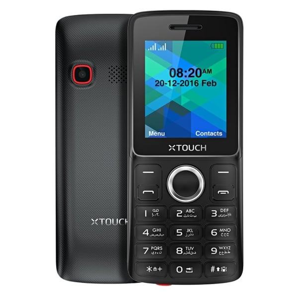 Buy Xtouch L1 Dual Sim Mobile Black| Sharafdg.com