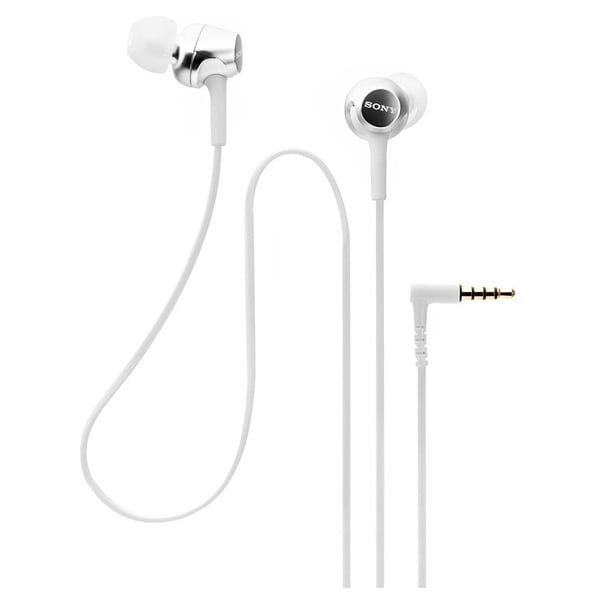Buy Sony In-Ear Headphones White MDREX155W Online in UAE | Sharaf DG
