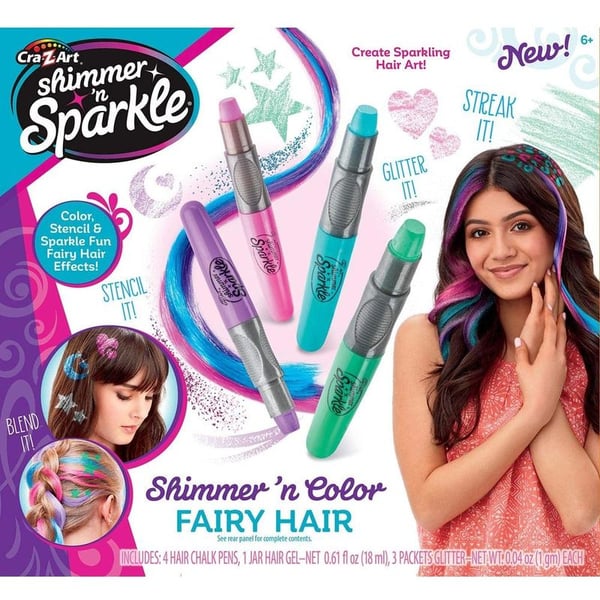 Cra Z Art Shimmer N Sparkle Fairy Hair Designer Cosmetic Set Online ...