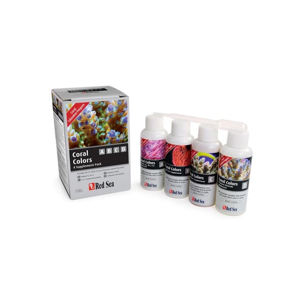 Red Sea Coral Colors ABCD 4 (100 ml) Online Shopping on Red Sea Coral ...