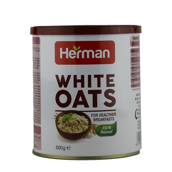 Buy Herman White Oats 500gm Online in UAE | Sharaf DG