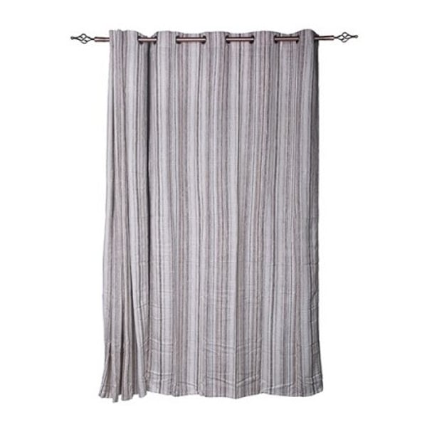 Pan Emirates 125VSL9900075 Shaft S/2 Curtain W/Rings 140X240cm Ivory ...