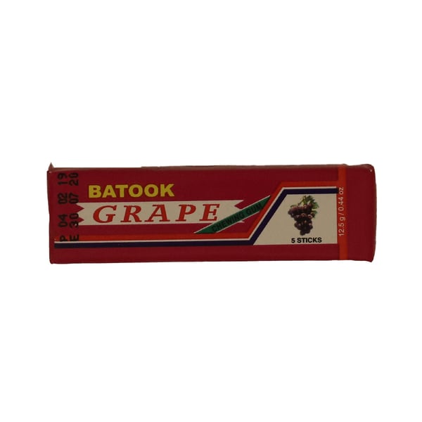 Buy Batook Chewing Gum-grape 5’s Online in UAE | Sharaf DG