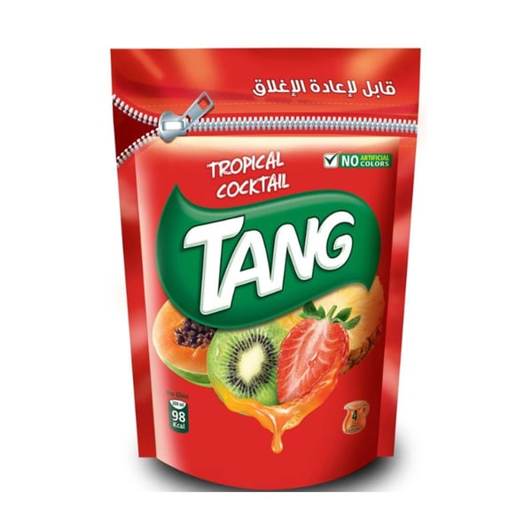 Buy Tang Tropical Cocktail Juice Powder Pack 500g Online in UAE | Sharaf DG