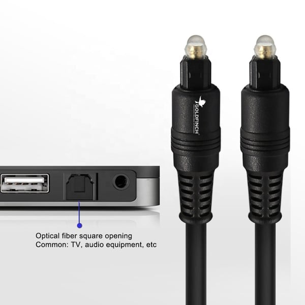 Buy Goldfinch 3 Meter Optical Cable For Tv With Good Quality Online in ...