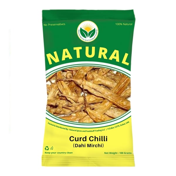 Buy Natural Curd Chilli 100g Online in UAE | Sharaf DG