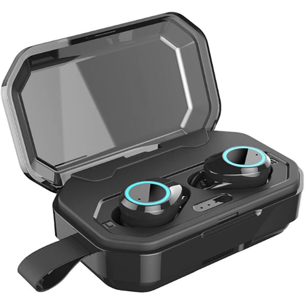 Buy G-Tab QW6 TRUE Wireless Earbuds Black Online in UAE | Sharaf DG