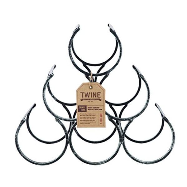 Buy Twine Country Farmhouse Home Decor: Shrine Freestanding Wine Bottle ...