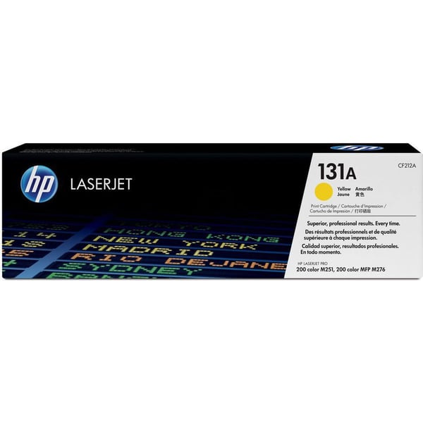 Buy HP 131A CF212A Laserjet Toner Cartridge Yellow MTR Online in UAE ...