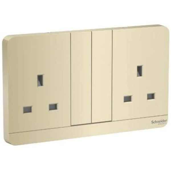 اشترِ Schneider Electric E83t25_wg_g12 Avataron Gold – Double Switched ...