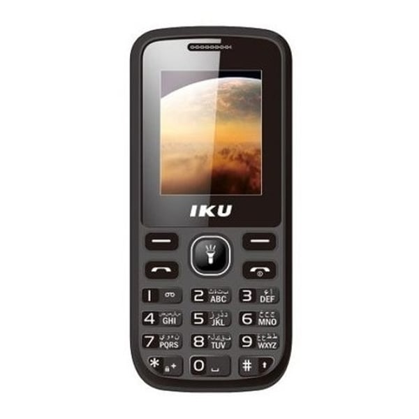 Buy Iku R105 Dual Sim Mobile Grey| Sharafdg.com