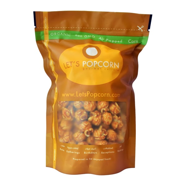 Buy Let’s Popcorn Caramel Pecan Popcorn 560g Online in UAE | Sharaf DG