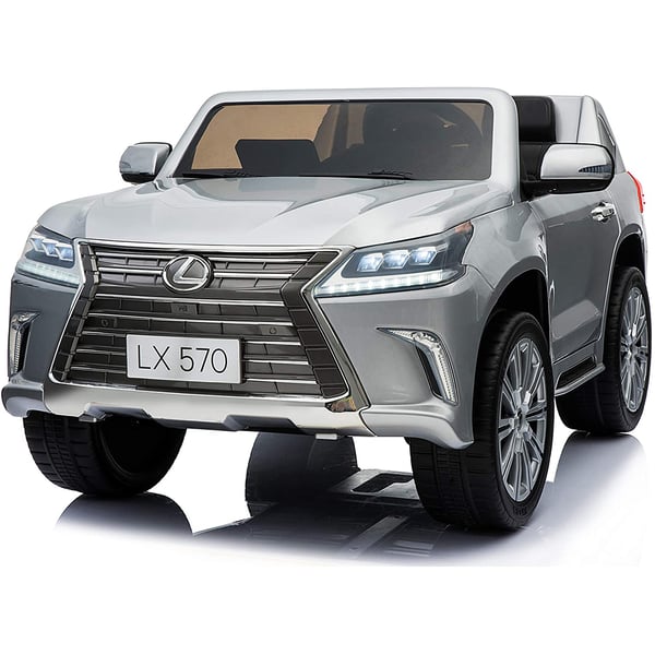 Buy Lovely Baby Kids Lexus Lx 570 Powered Riding Car Suv, Silver Online ...