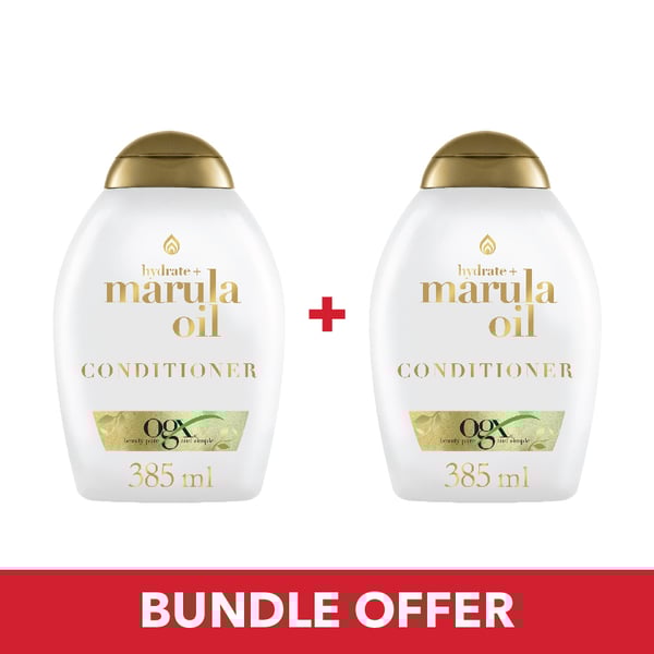 OGX Conditioner Hydrate + Marula Oil 385ml – Pack of 2 Pieces (Bundle Offer) price in Bahrain ...