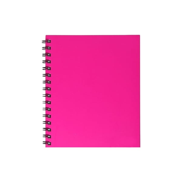 Buy A5 Spiral Hard Cover Notebook 100 sheets – Magenta Online in UAE ...