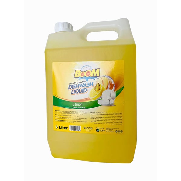 اشترِ Boom Dishwashing Liquid Lemon 5l عبر الإنترنت في الإمارات العربية ...