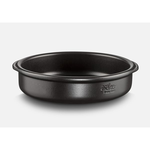 Buy Regas Clay Round Dish Spanish Mud Plate 3500 Ml Black 32 Cm Online ...