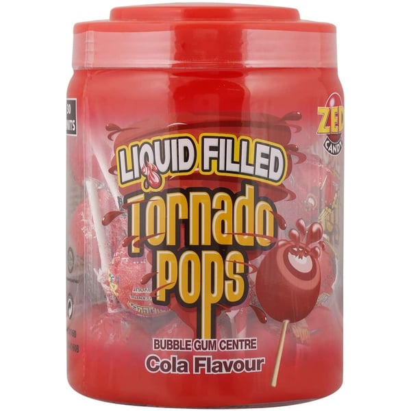 ZED Candy Centre Cola Flavour Pop Bubblegum 335gm (Pack of 30pcs) Online Shopping on ZED Candy ...