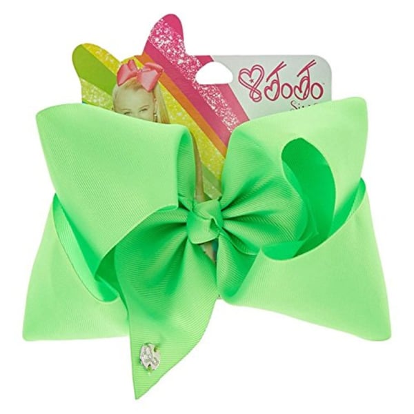 Buy Jojo Siwa Large Hair Bow For Girl’S, Neon Green Online in UAE ...