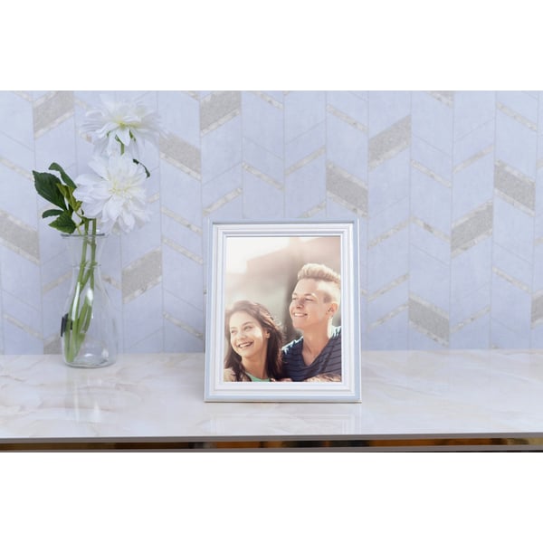 Buy Diamond Photo Frame 8×10 Inch Cream/blue Online in UAE | Sharaf DG