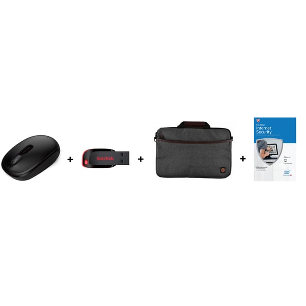 Buy Microsoft U7Z00004 1850 Wireless Mobile Mouse + Sandisk ...