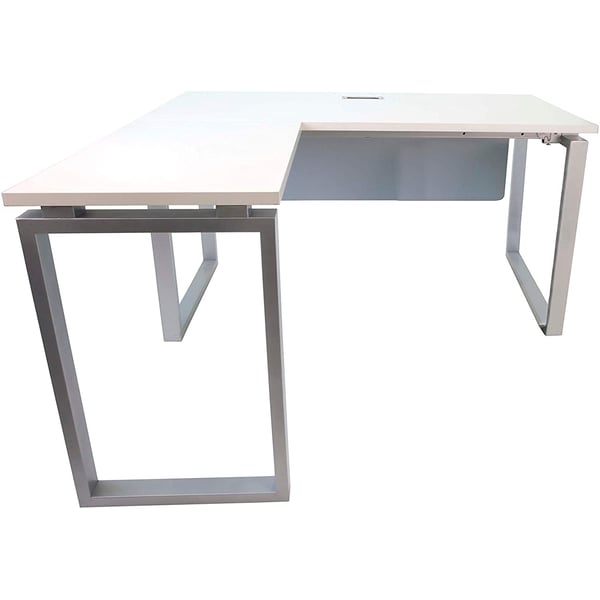 Buy Mahmayi Carre 5114L Modern Workstation Wdrawer (140cm White) Online ...