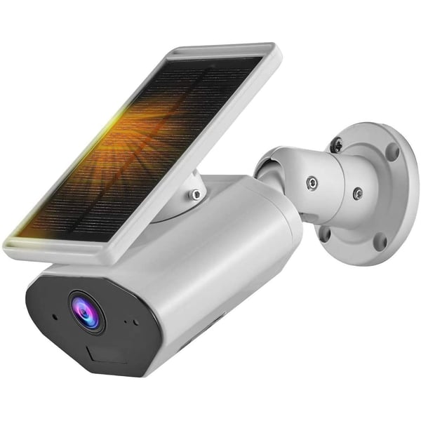 Buy UK PLUS Outdoor Solar Powered Security Camera – UK-2053 WI-SLR B ...