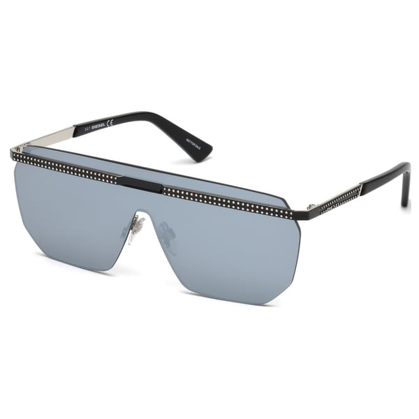 Buy Diesel Rimless Black Metal Men Sunglasses DL025920C00 Online in UAE ...