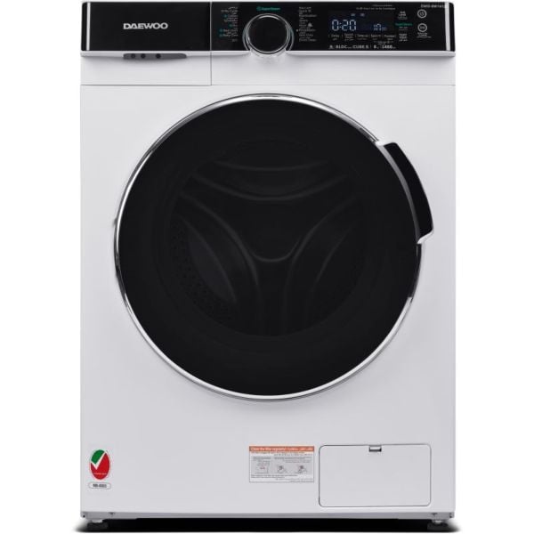 Buy Daewoo Front Load Washing Machine 8 kg DWD-8W1412 Online in UAE ...