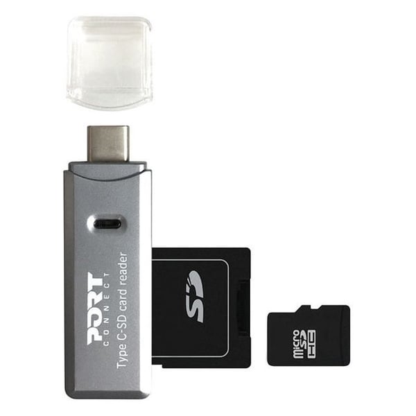 Port Design 900132 USB Type C Card Reader Grey price in Bahrain, Buy ...