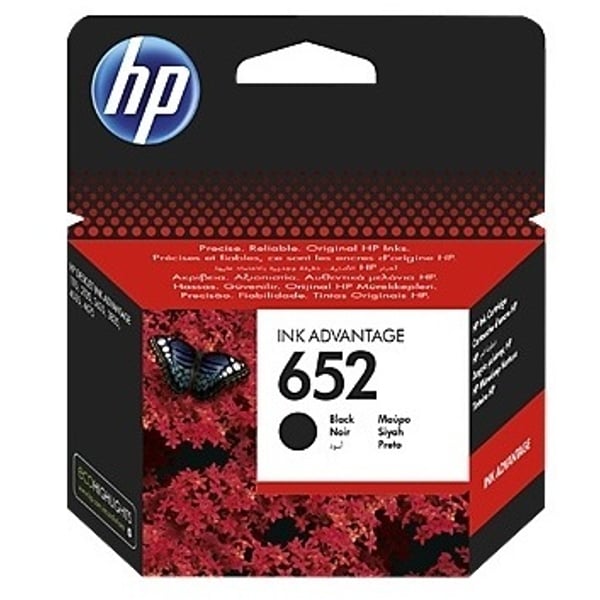 Buy HP 652 Ink Cartridge Black F6V25AE| Sharafdg.com