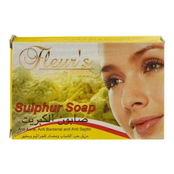 Hemani Fleur’s Sulphur soap 130gm price in Bahrain, Buy Hemani Fleur’s ...