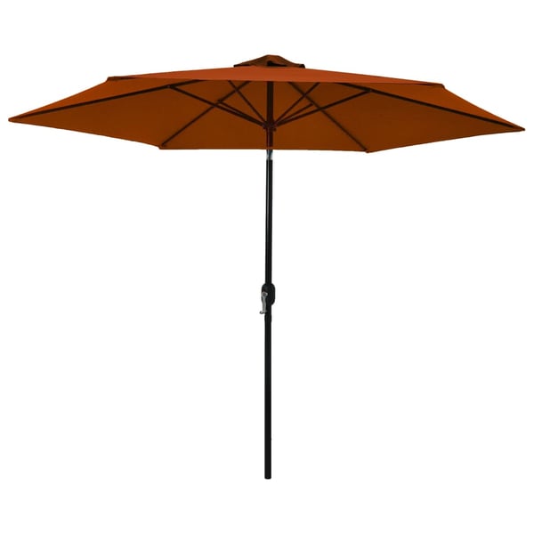 Buy vidaXL Outdoor Parasol with Metal Pole Terracotta 300 cm Online in ...