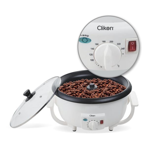 Buy Clikon Coffee Roaster-800 Watts CK2249 Online in UAE | Sharaf DG Buy Clikon Coffee Roaster-800 Watts CK2249 Online in UAE | Sharaf DG