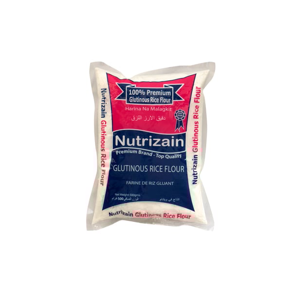 Buy Nutrizain Glutinous Rice Flour, 500 gm Online in UAE | Sharaf DG