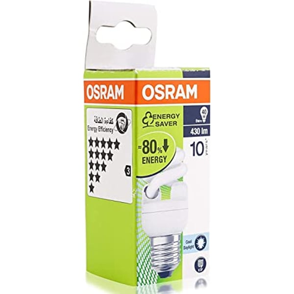 Buy Osram Dulux Superstar Mini Daylight Cfl Bulb | 8W 865 E27 Esma Approved | Compact ...