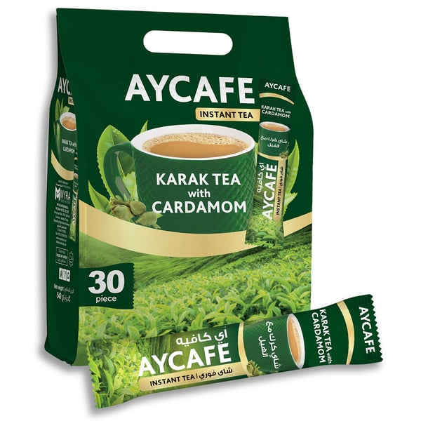 Buy Aycafe Karak Tea With Cardamom Pouch 30 Sachet Online in UAE ...