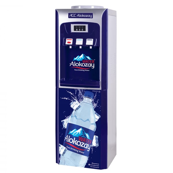Buy Alokozay Water Dispenser – Hot, Normal & Cold With Refrigerator ...