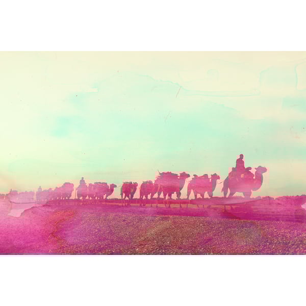 Desert Frames Art(150) Desert Caravan Photo Frame 10x15cm Online ...