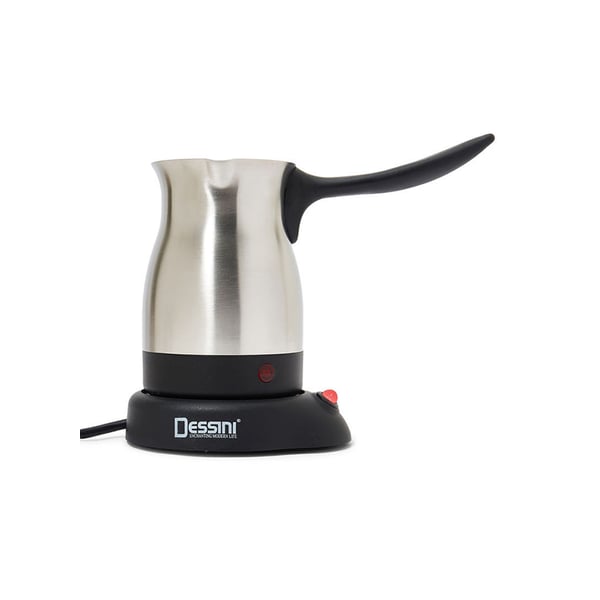 Buy Dessini Turkish Coffee Maker Tcm202 Silver/Black/Red Online in UAE ...