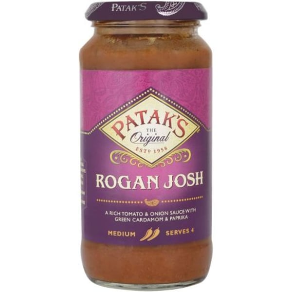 Buy Patak’s Rogan Josh Sauce 450 gms Online in UAE | Sharaf DG