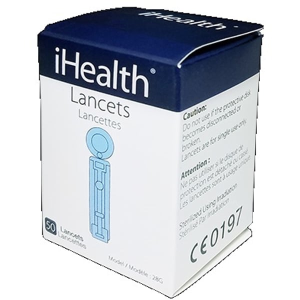 Buy IHealth Lancet Box 50pcs LANCET28G Online in UAE | Sharaf DG
