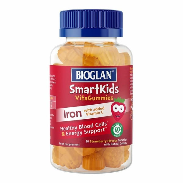 Bioglan Smartkids Iron With Vit C Straw 30Gummies Online Shopping on ...