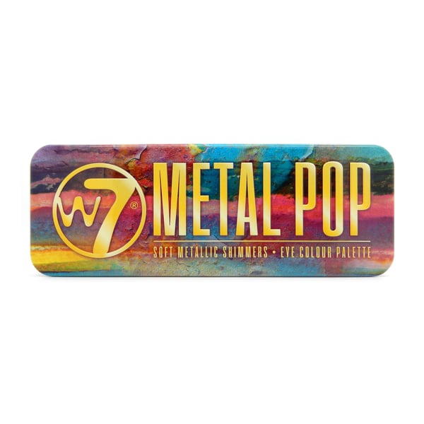 Buy W7 Metal Pop Metallic Shimmer Eyeshadow Palette Online in UAE ...
