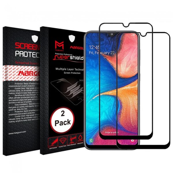 Buy Margoun 2-Pack 3D Screen Protector for Opo A15 – Clear/Black Online ...