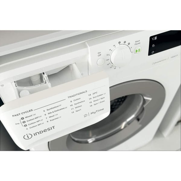Buy Indesit Front Load Washer 8 kg MTWE-81483WSGCC Online in UAE ...