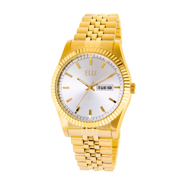 Buy Eliz Costa Es8733g2gsg Pvd Gold Plated Ss Case And Band Men’s Watch ...