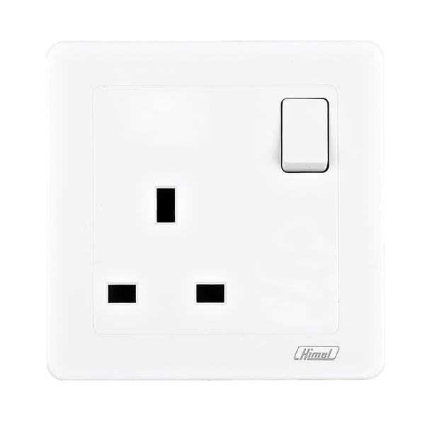 Buy Himel Prime V2 13a Switched Socket Hwdp13ass Online in UAE | Sharaf DG
