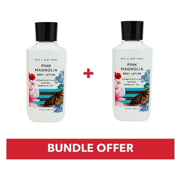 Bath & Body Works Pink Magnolia Body Lotion 236ml Pack Of 2pcs price in ...