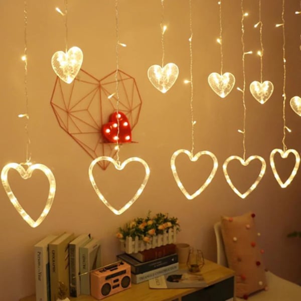 Buy Heart Shape LED Light String , Waterproof Decorative Light for ...